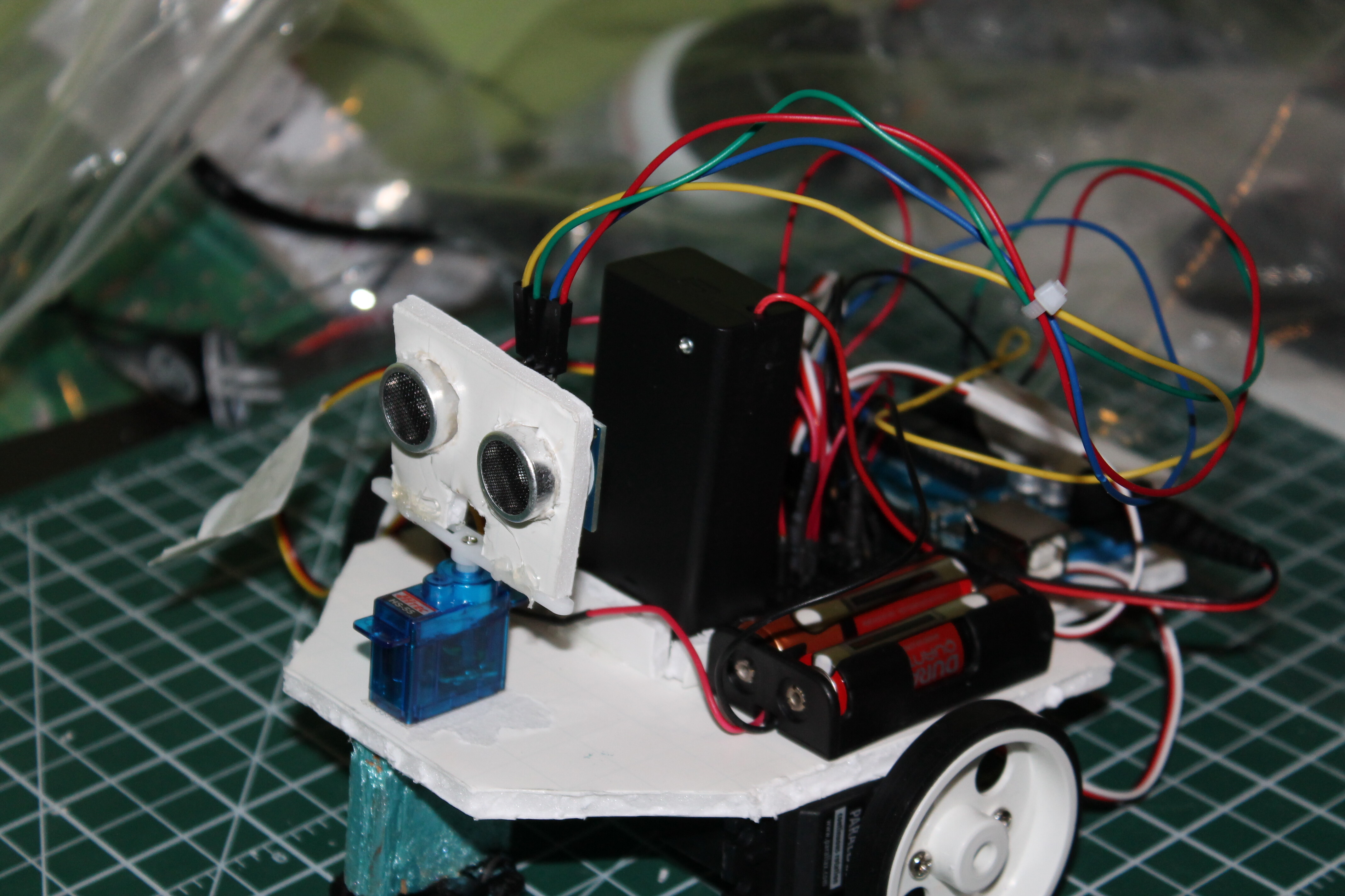 Obstacle avoidance robot (A.R.T.); - Showcase - Arduino Forum