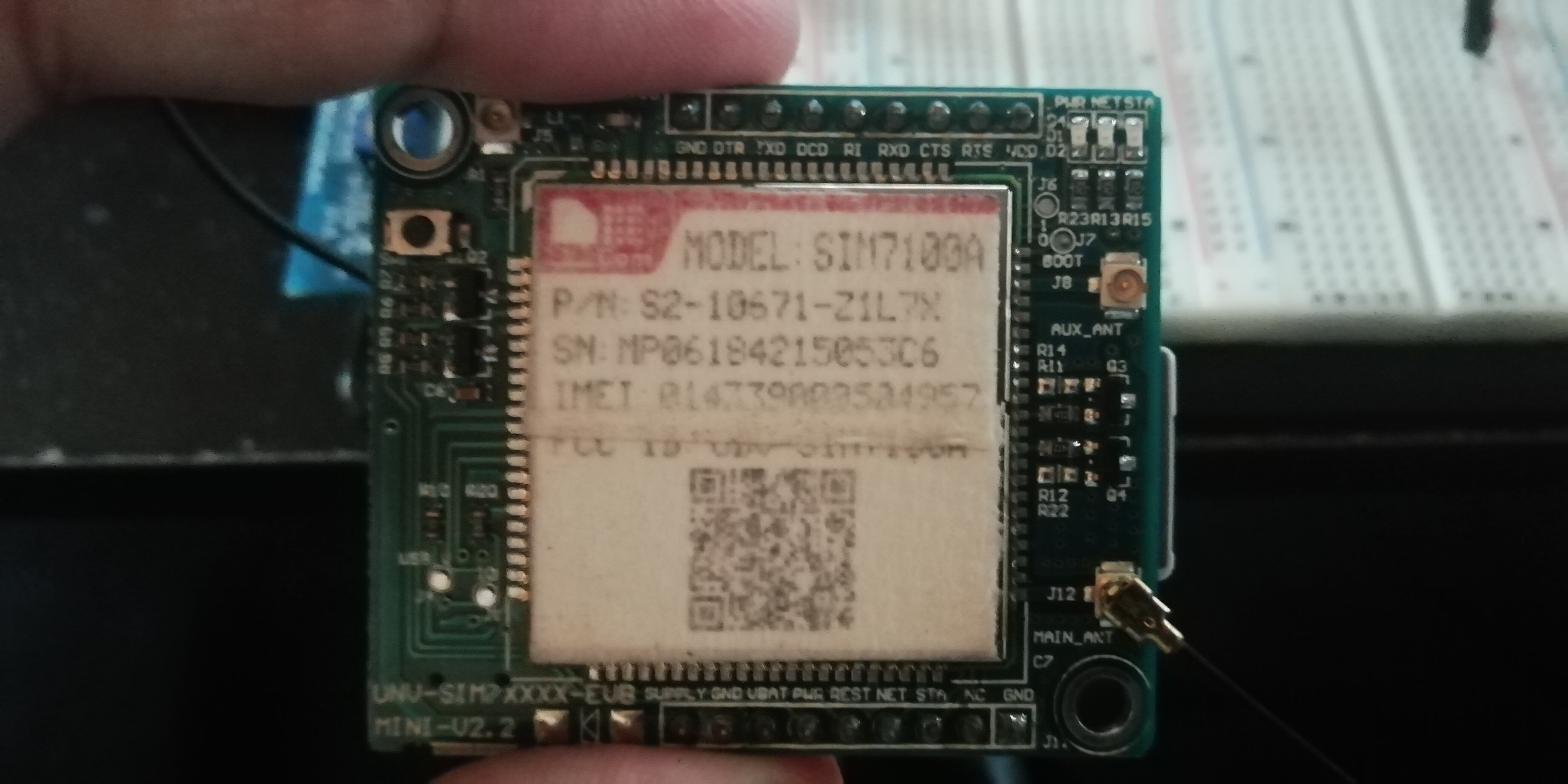 How to connect SIM7100A to Arduino? - Networking, Protocols, and Devices - Arduino Forum