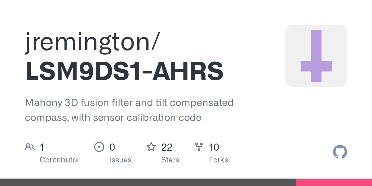LSM9DS1 - Heading values are affected by pitch and roll (after ...
