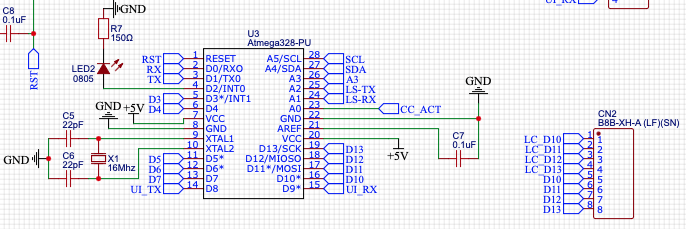 ATMEGA328 on Breadboard - Current leakage - General Electronics - Arduino Forum