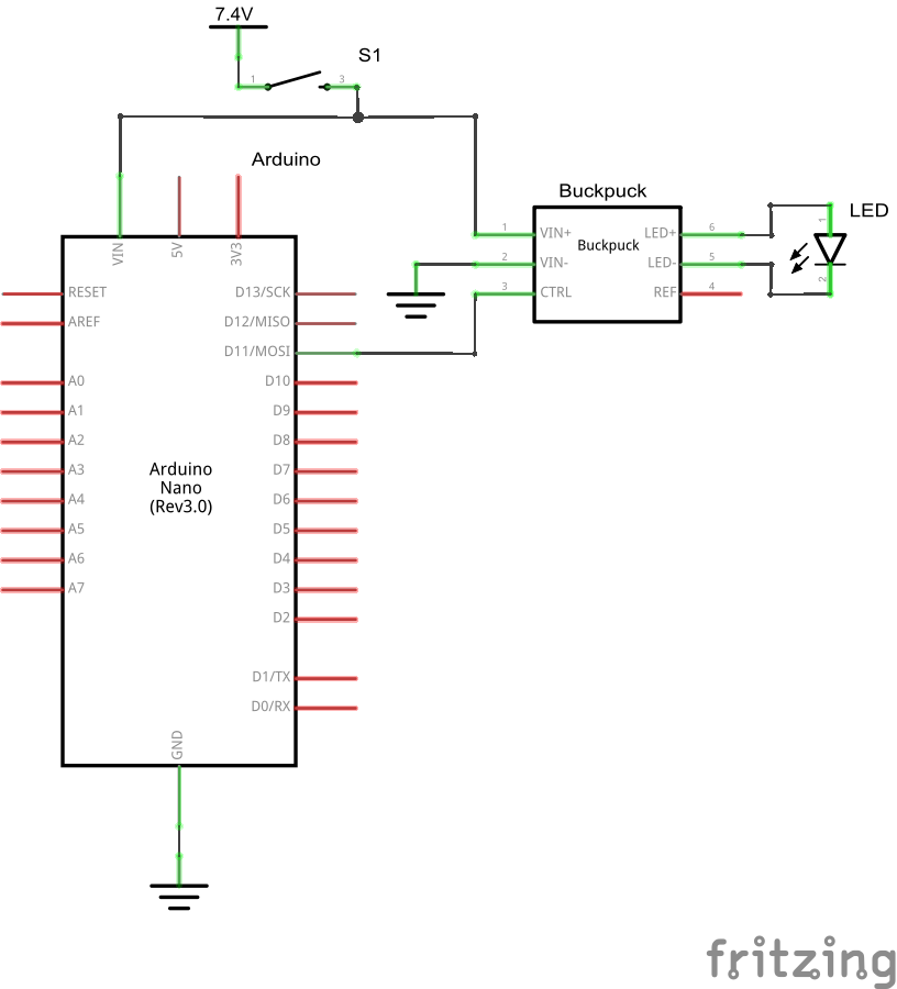 Arduino - Buckpuck interface little issue - General Electronics ...