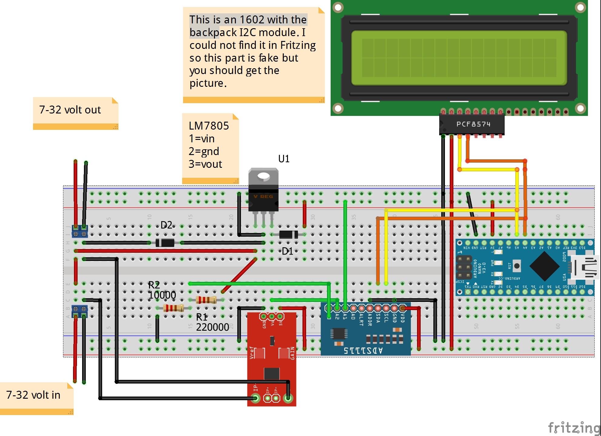 Looking for a voltage regulator that can step down from about 60 volt ...