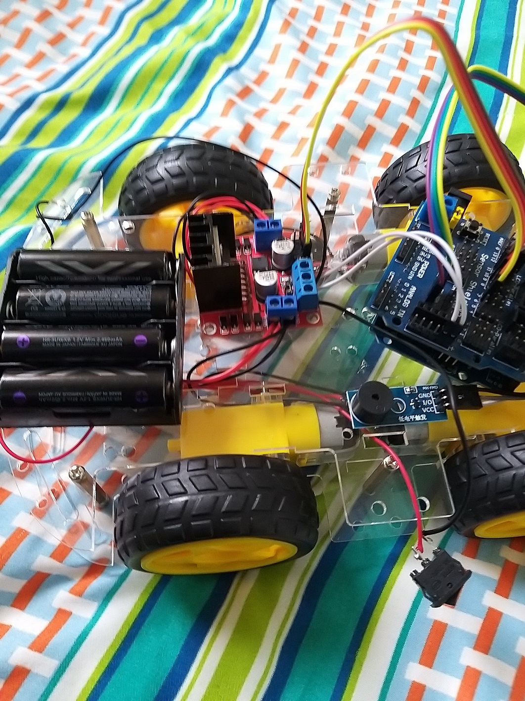 My 4WD Programmable Car is not responding to inputs without USB ...