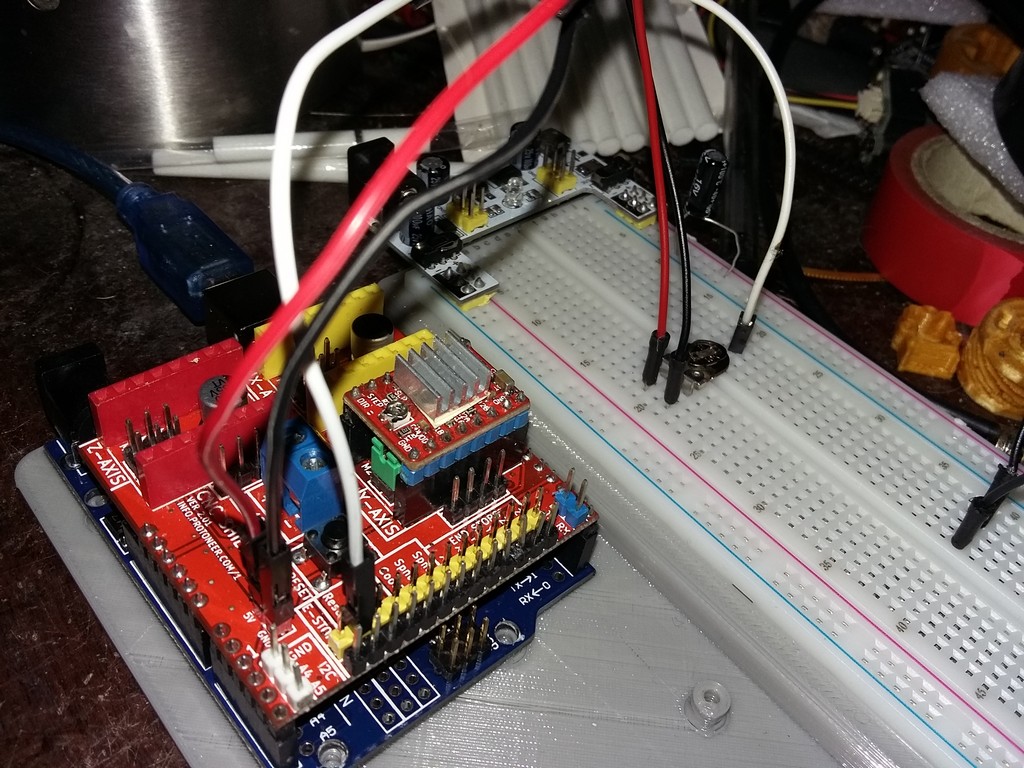 CNC Shield with O/A speed control potentiometer? - Motors, Mechanics, Power and CNC - Arduino Forum