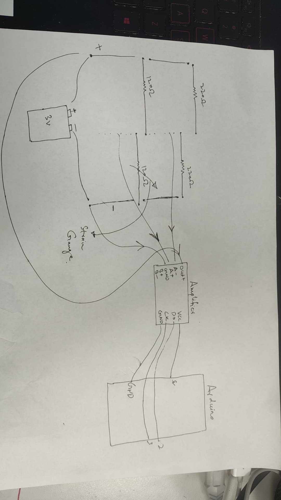 Wheatstone bridge with hx711 amplifier than arduino - General Guidance - Arduino Forum