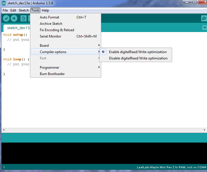 STM32, Maple and Maple mini port to IDE 1.5.x - Page 37 - 3rd Party Boards - Arduino Forum