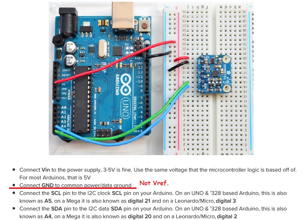 Accelerometer With Mma8451 With Arduino Not Working General Electronics Arduino Forum