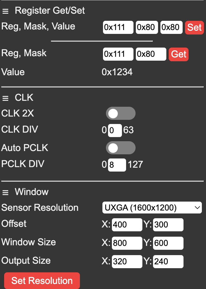 ESP32 Cam AI Thinker images are distorted - General Guidance - Arduino Forum
