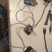 Stepper motor strange behavior (video included) - Motors, Mechanics, Power and CNC - Arduino Forum