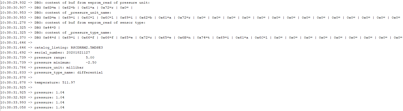 Honywell RSC differential pressure sensor troubleshooting - Sensors ...