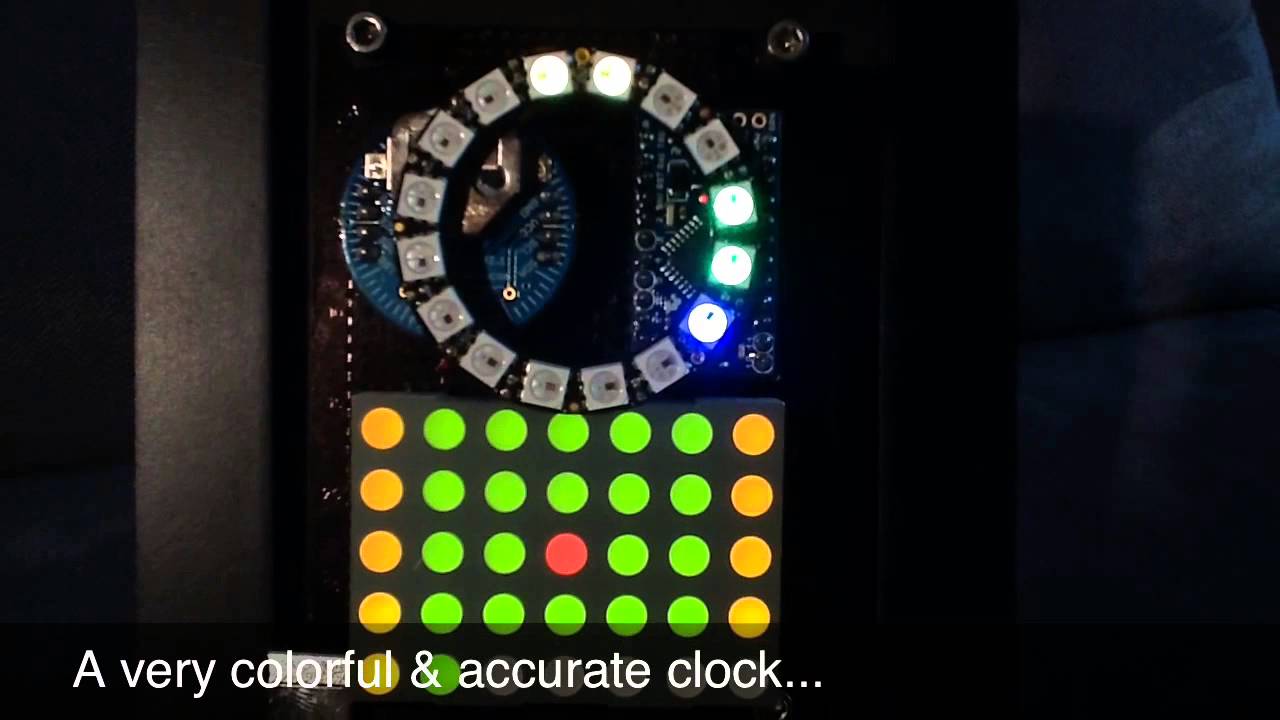 LED Clock w/ Perpetual Calendar - Showcase - Arduino Forum