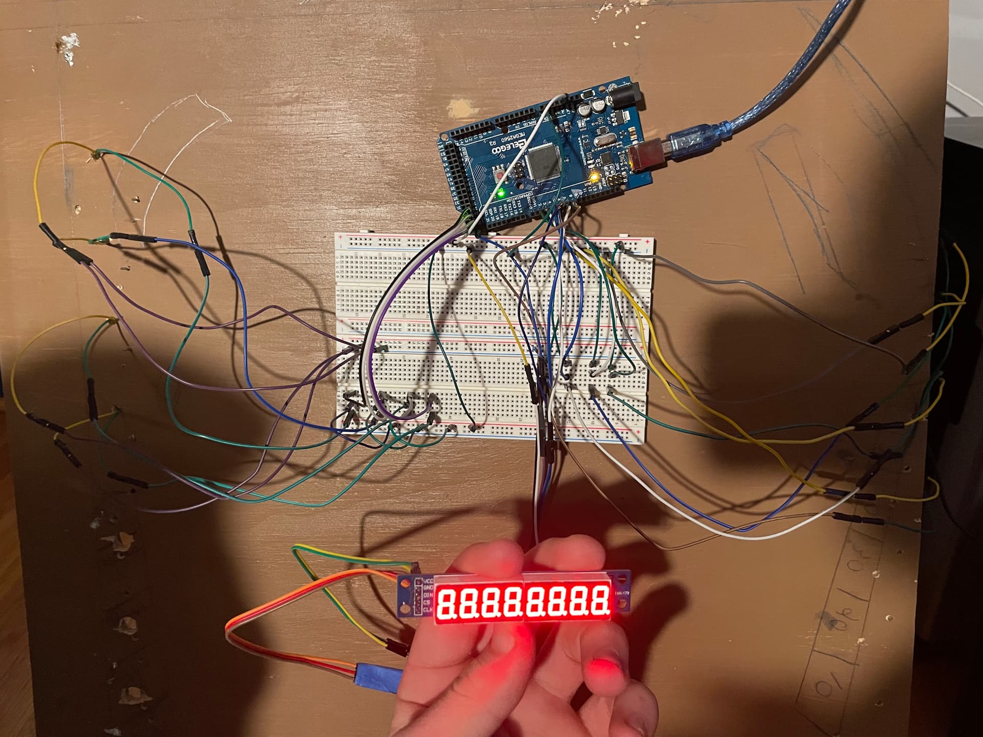 My 8 Digit 7 Segment Display Wont Show My Score Anymore Programming Questions Arduino Forum 2327