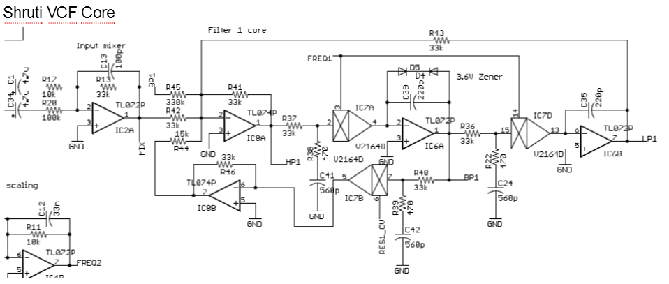 Teaser: polyphonic DCO synth with analog filters for about 100 ...