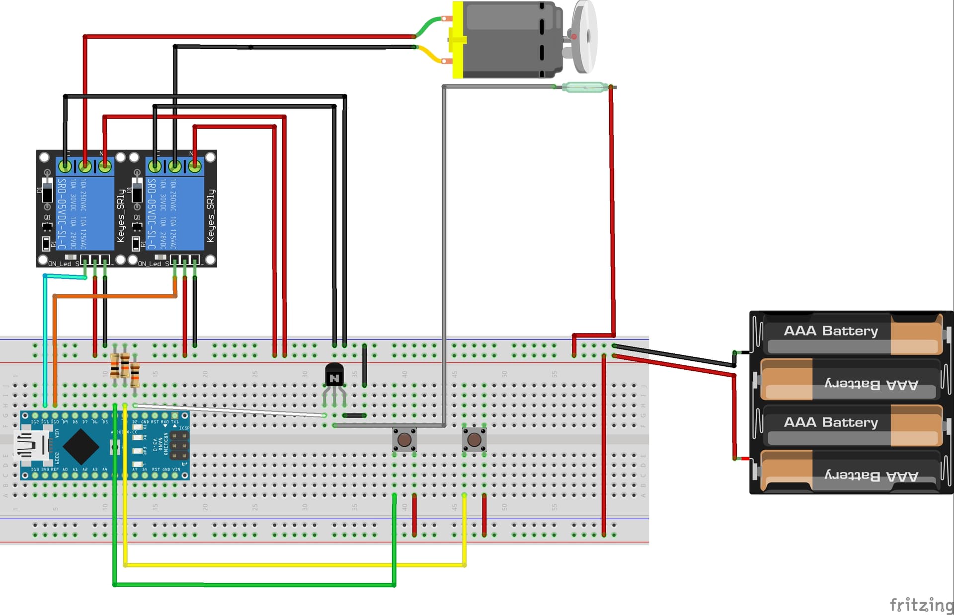 Défaut parasite lié au moteur - Français - Arduino Forum