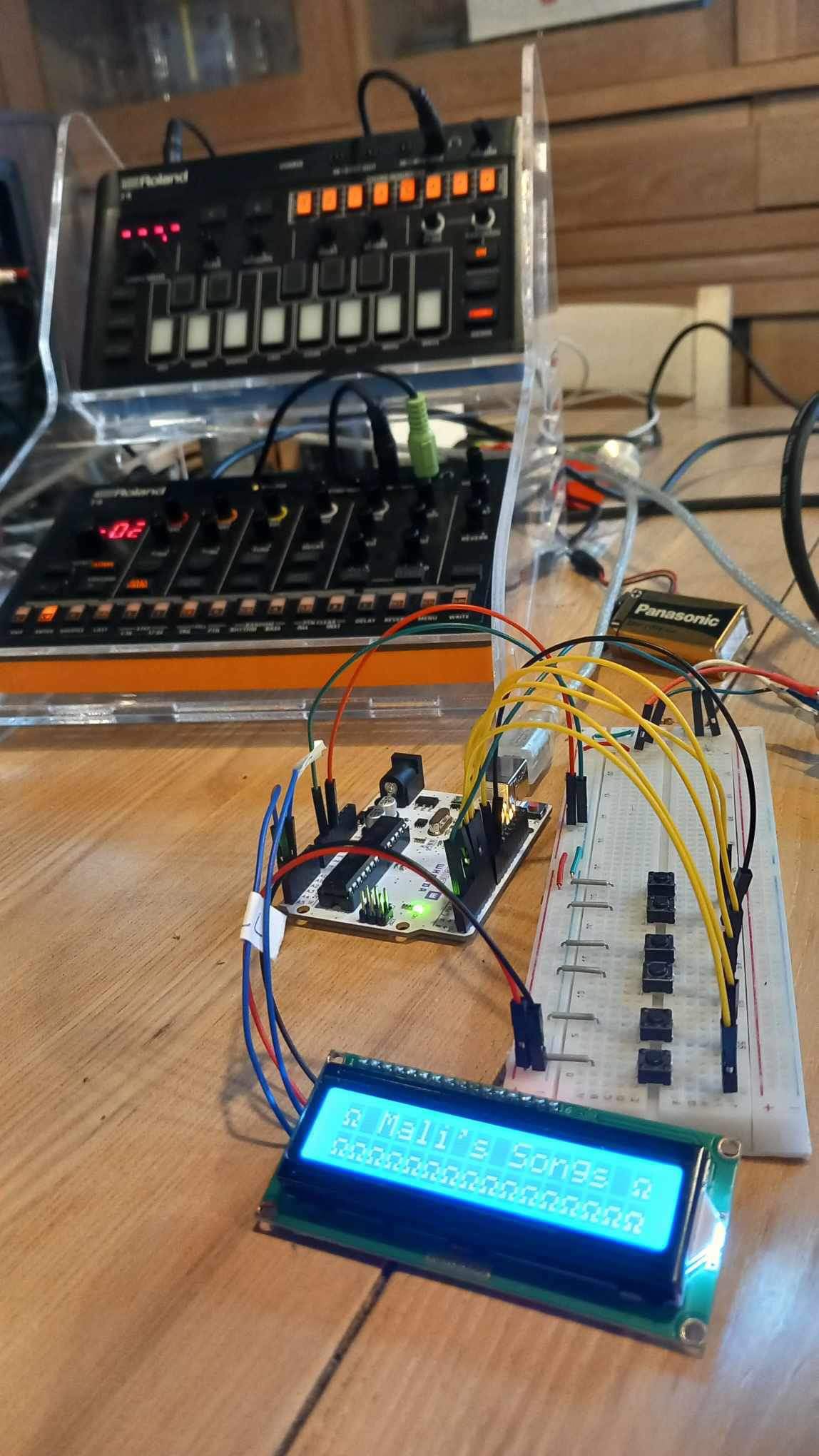 Midi Footswitch pour roland AIRA - Français - Arduino Forum