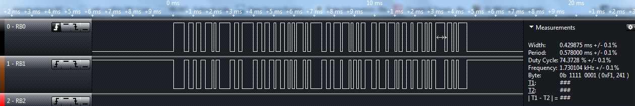 Saleae Logic Analyzer Output - Networking, Protocols, and Devices - Arduino Forum