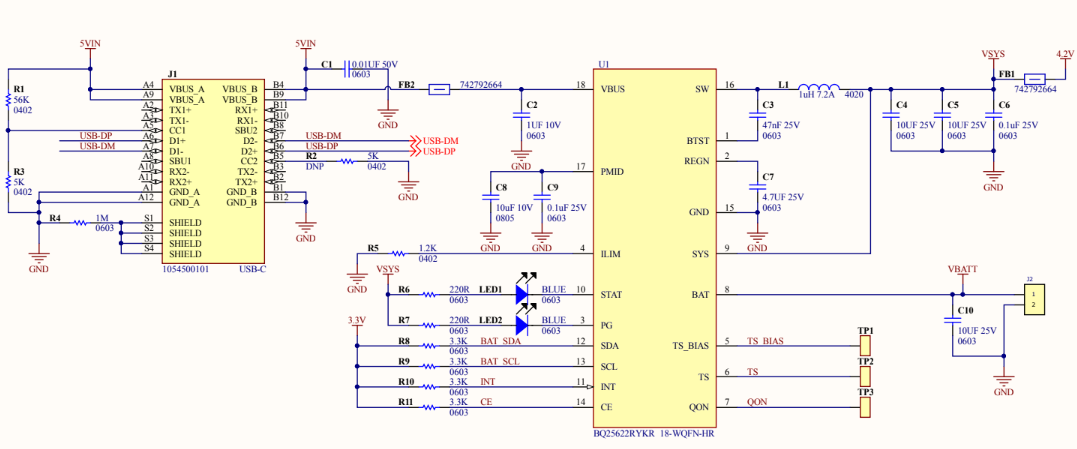 Pin connection for i2c communication with BQ25622 - General Guidance - Arduino Forum