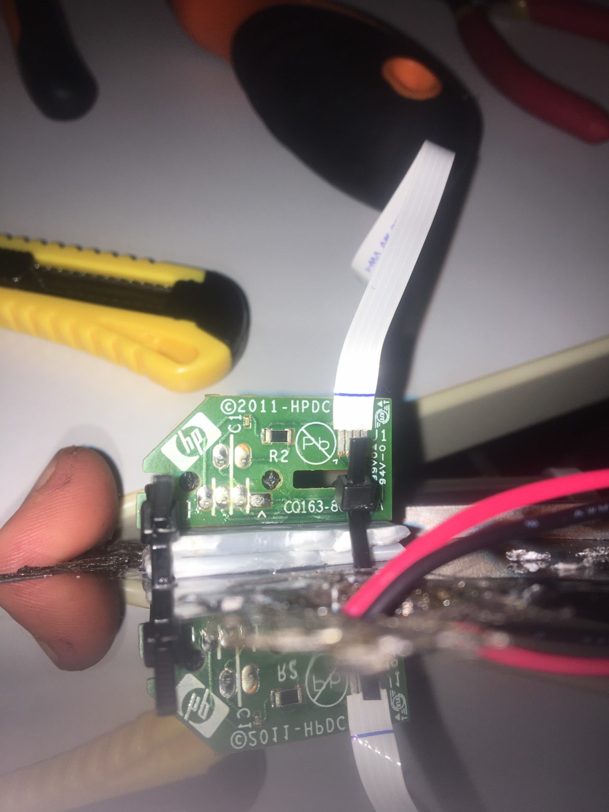 Help with connecting the printer encoder from HP photosmart 6520 - General Guidance - Arduino Forum