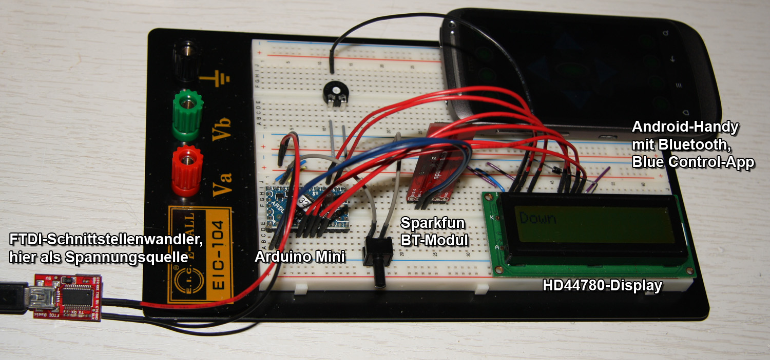 Android + Bluetooth + Arduino = Miniprojekt - Deutsch - Arduino Forum