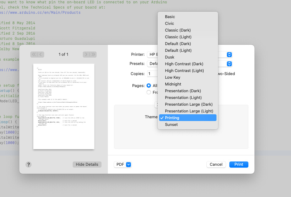 TUTO : Ma methode pour imprimer mes sketchs - Tutoriels et cours - Arduino Forum