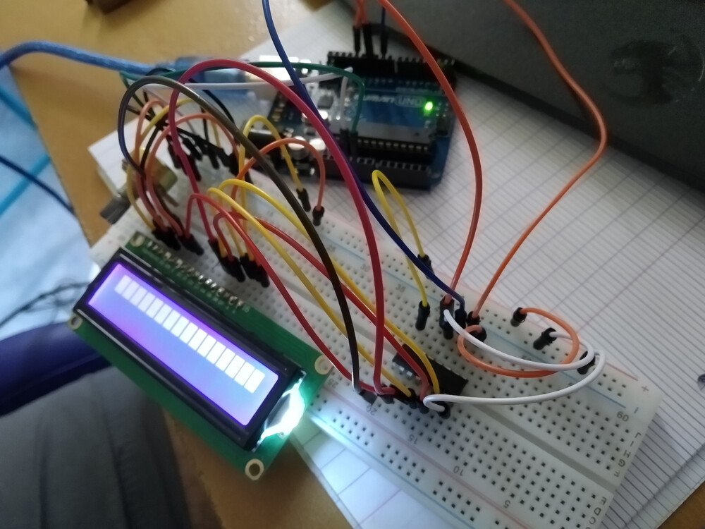 Help with 1602lcd and 8 bit shift register - Displays - Arduino Forum