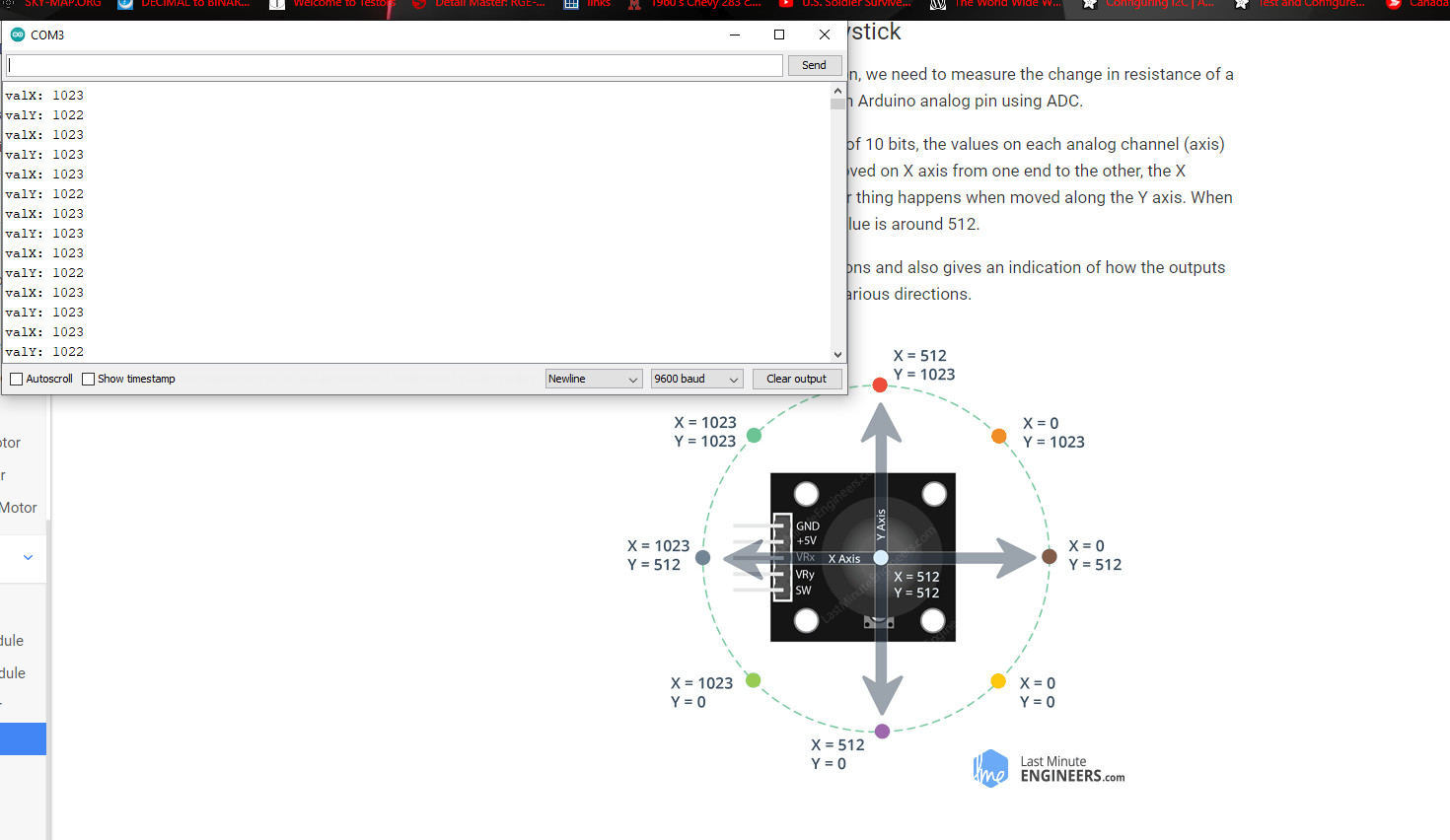Arduino Uno with MShield version 1 controlling 2 dc motors and 1 joystick - Motors, Mechanics ...