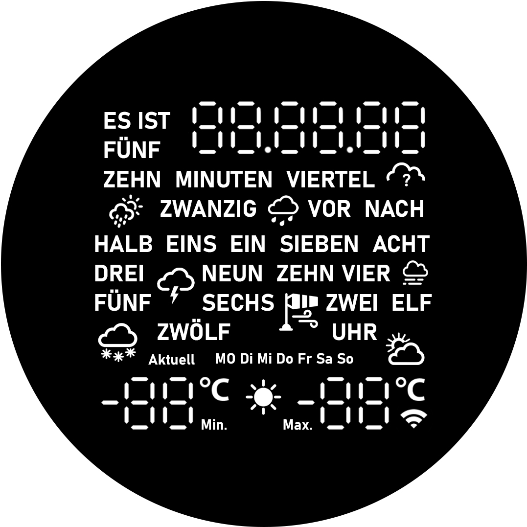 Wörter von Wörteruhr ein und ausblenden - Page 2 - Deutsch - Arduino Forum