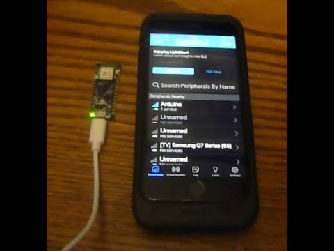 Using LightBlue with Nano 33 BLE - Nano 33 BLE - Arduino Forum