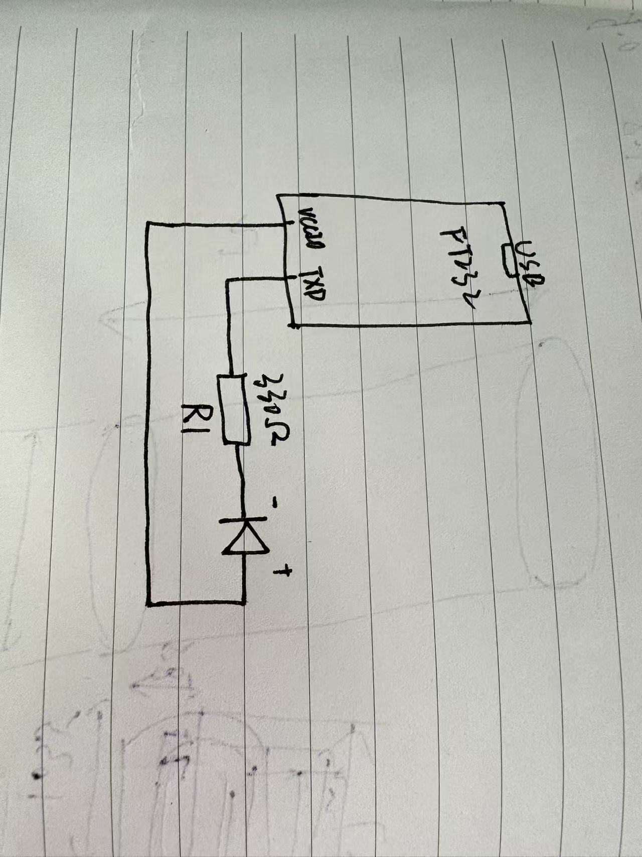Issue With Circuit To Light Led On Ft232 Networking Protocols And Devices Arduino Forum