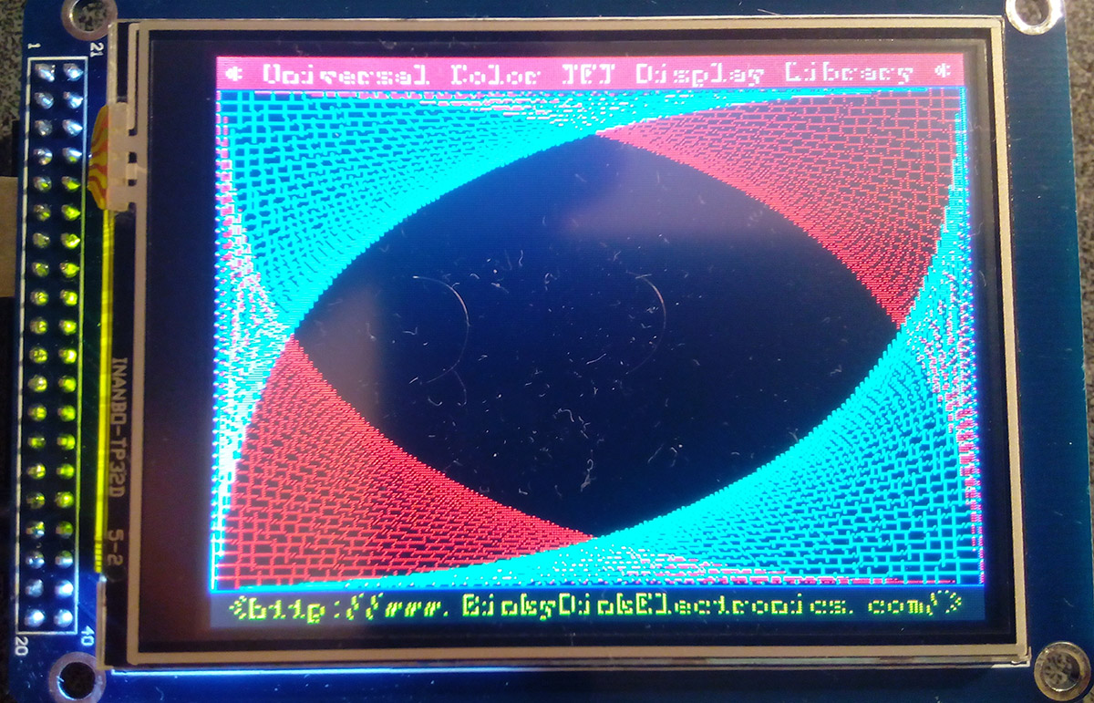 SainSmart 3.2" TFT Touch Screen+ TFT LCD Shield low resolution problem - Displays - Arduino Forum