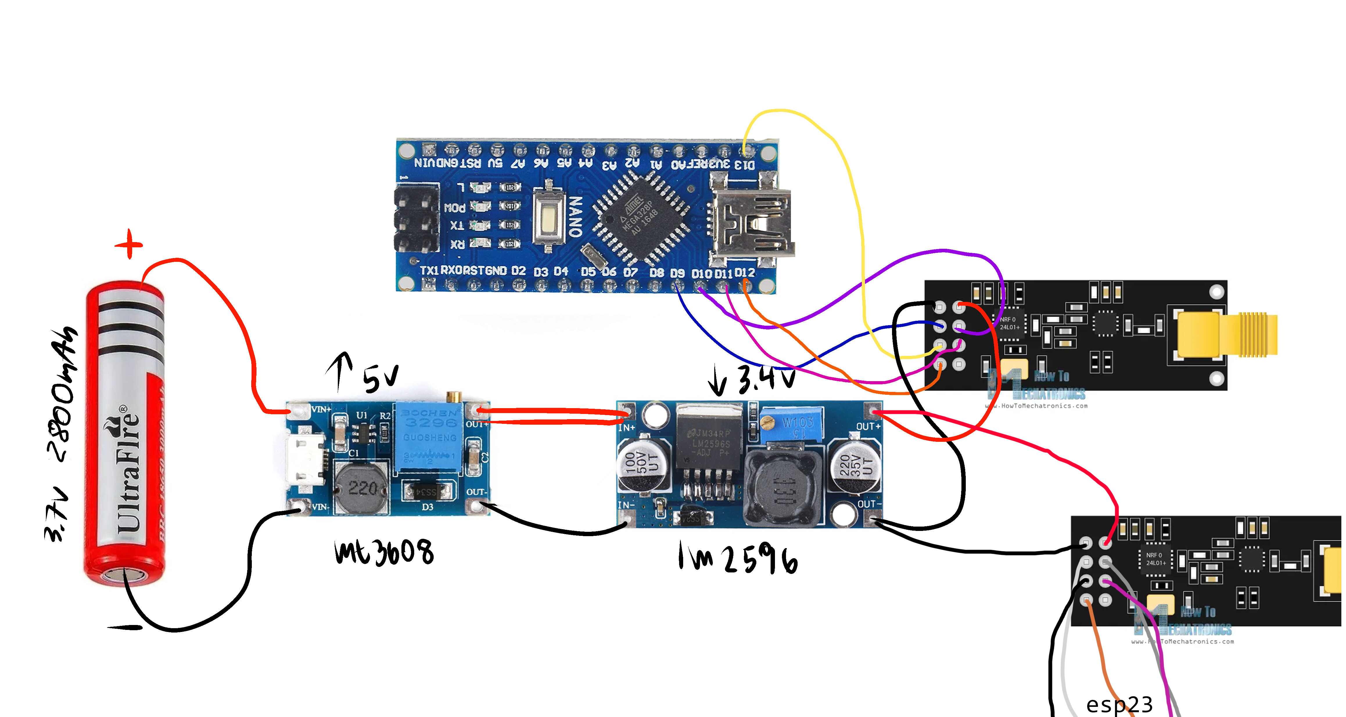 Problems with nrf24l01 + pa lna - Page 2 - Programming - Arduino Forum