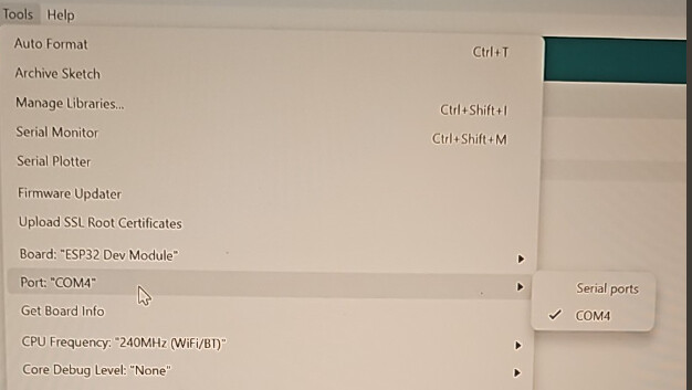ESP32 shows connected in IDE, while not..... what? - IDE 2.x - Arduino ...