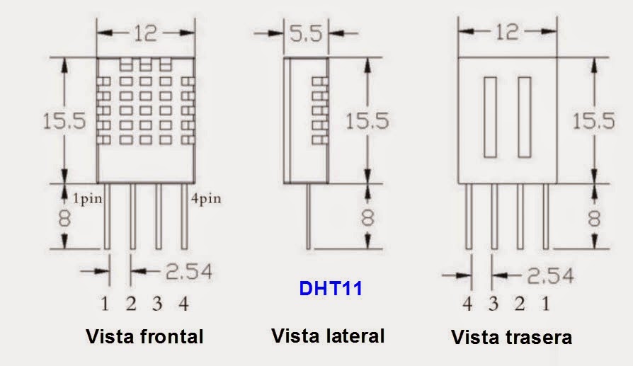 Cuáles son las dimensiones/PCBs reales del HC-SR04 y DHT11? - Hardware - Arduino Forum