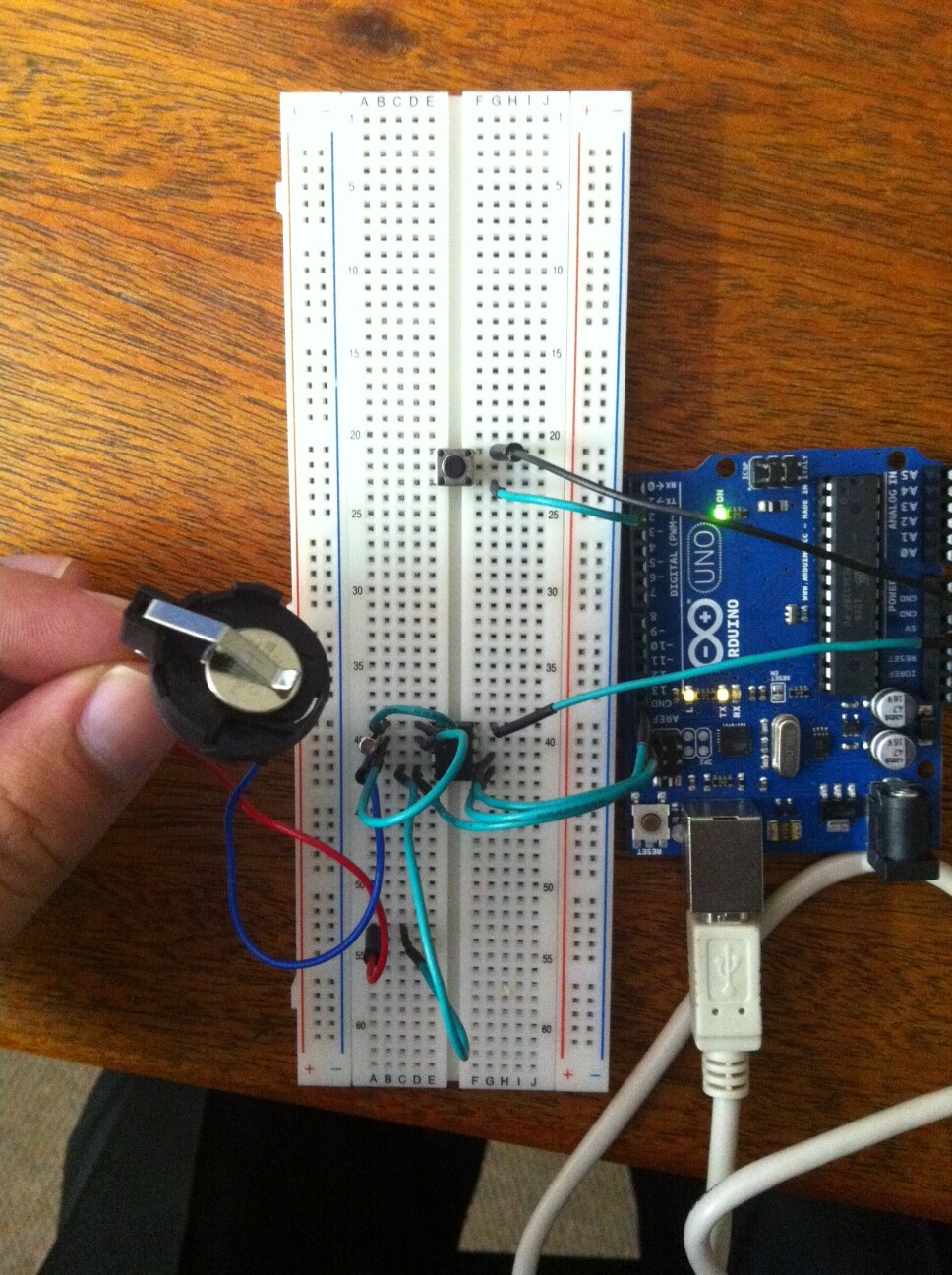 Button to tell time - Programming - Arduino Forum