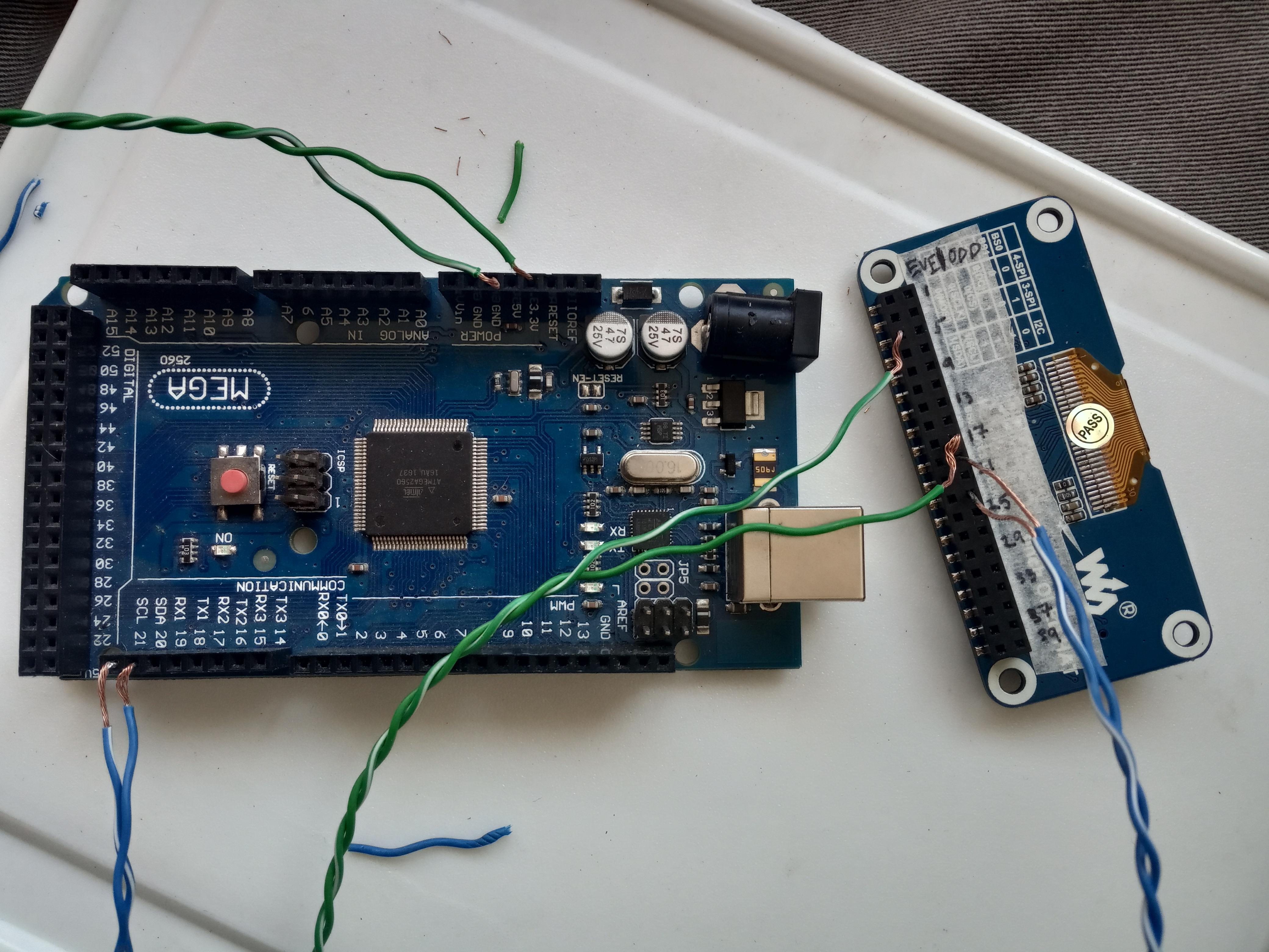 [Solved]OLED display hat for pi connection with arduino ...
