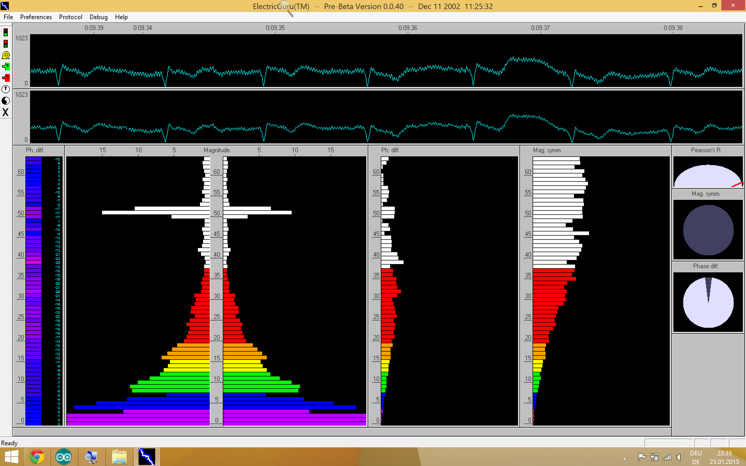 Export the puls by SHIELD-EKG-EMG ( ElectricGuru ) to LED - General Guidance - Arduino Forum