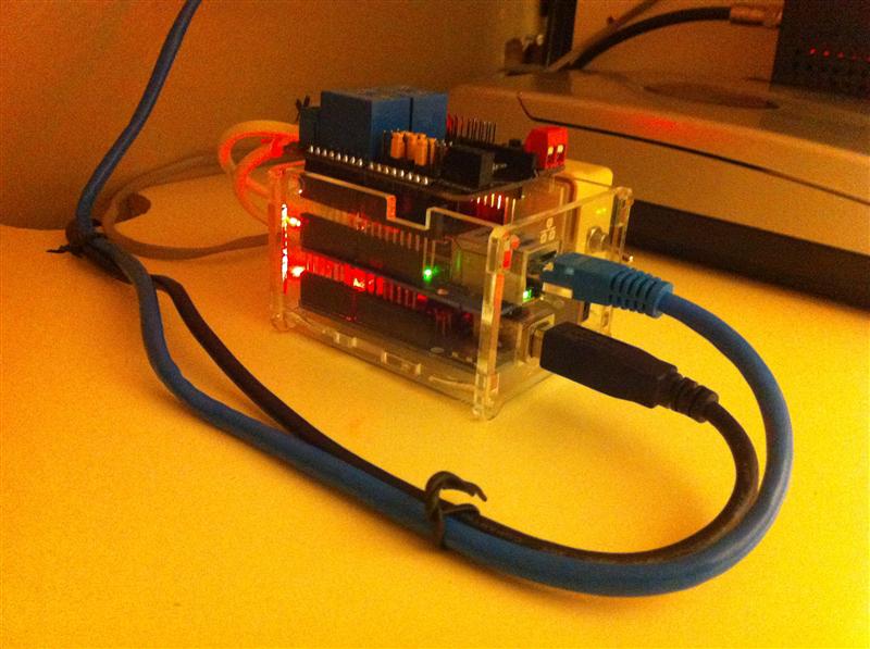 Arduino LAN controlled Phone Switch - Showcase - Arduino Forum