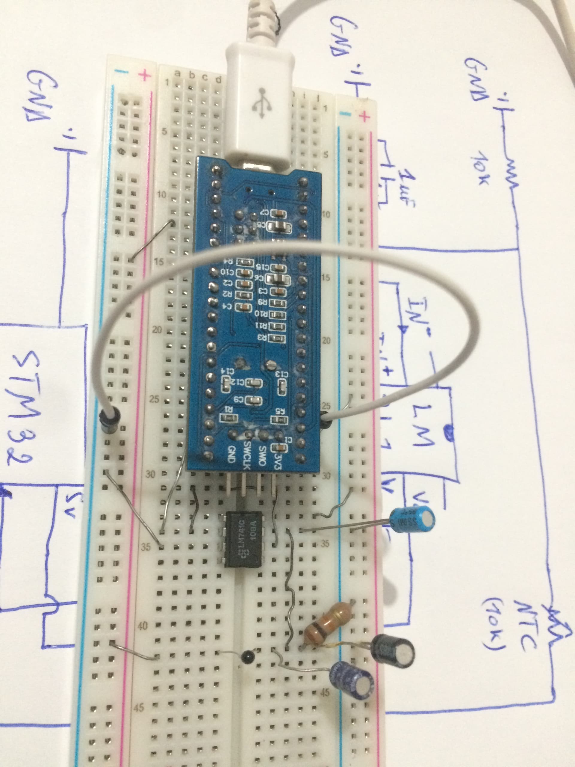 Anti-aliasing filter with NTC - Sensors - Arduino Forum