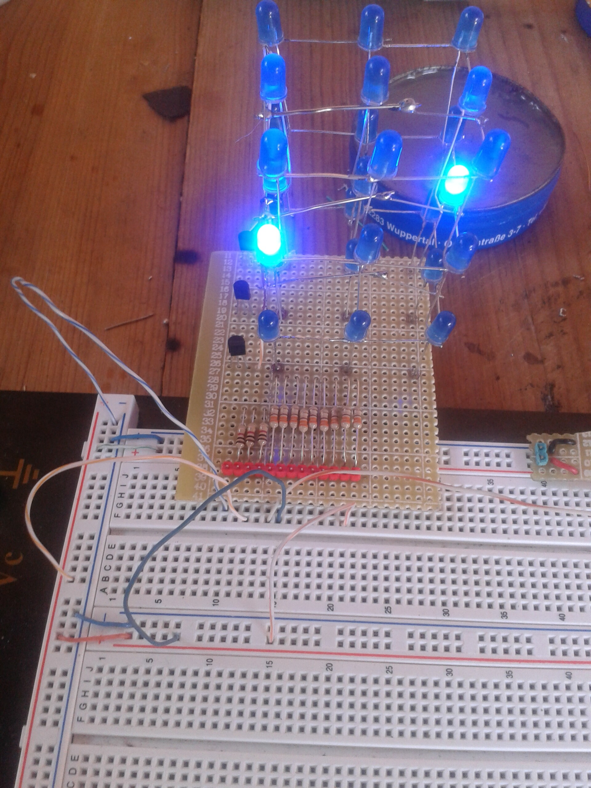 Cubo LED 3*3*3 - Proyectos - Arduino Forum