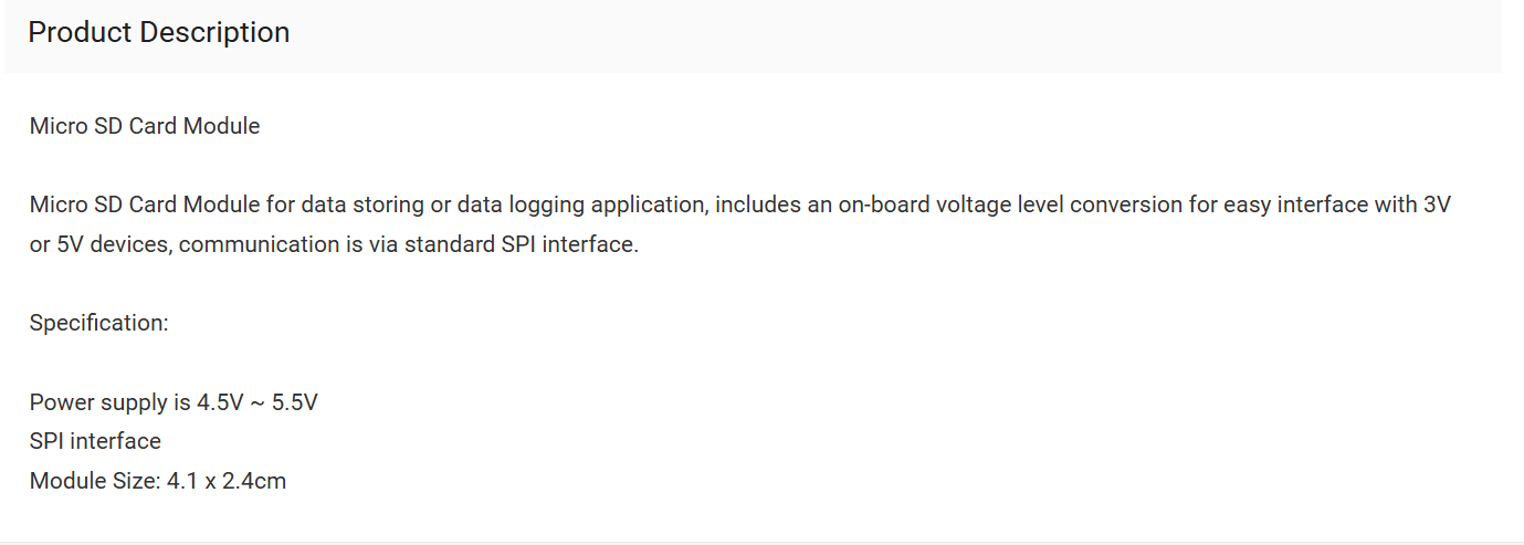 Trouble With Sd Card Module Detectioninitialization On Arduino Mega 0966