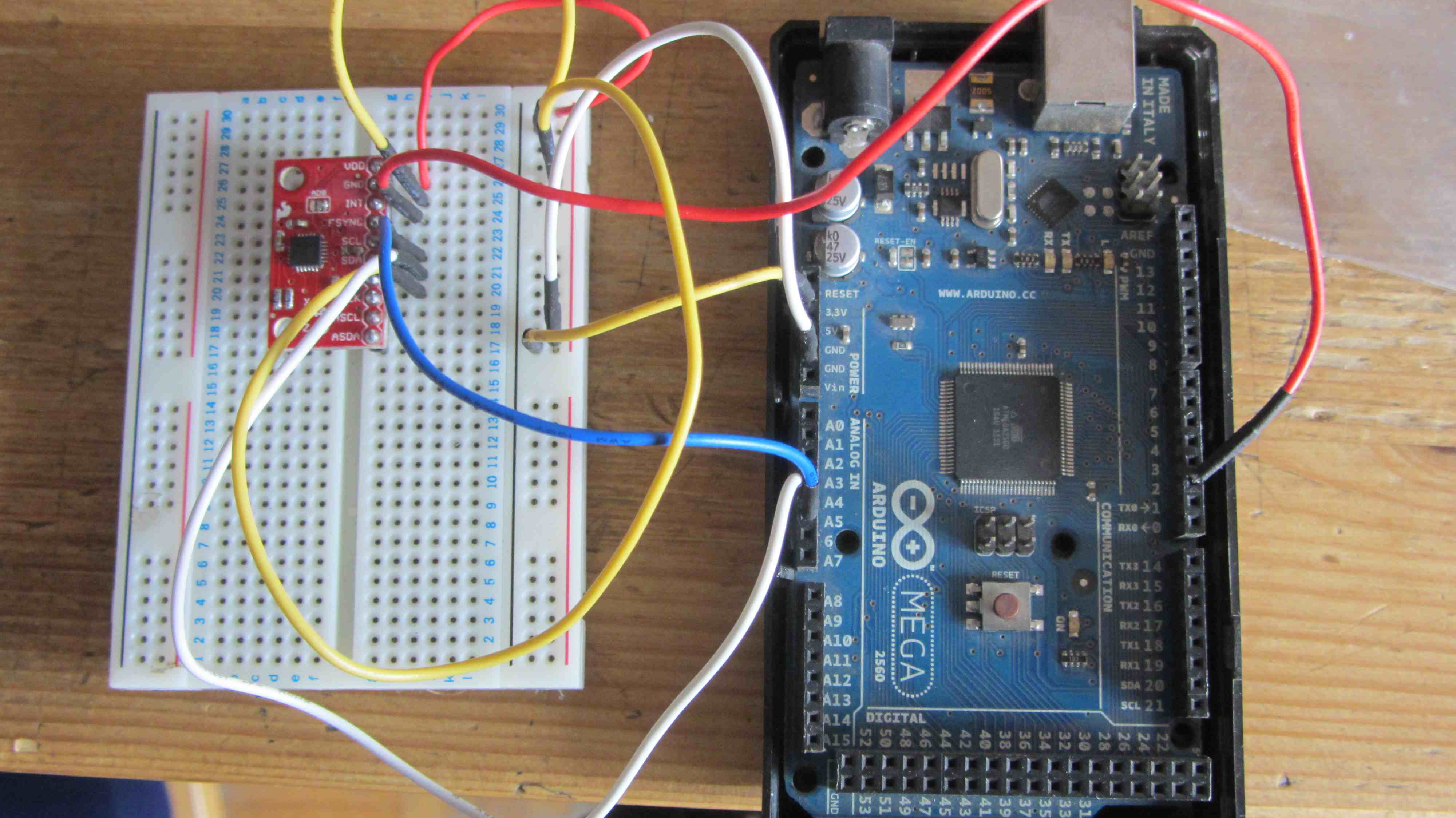 MPU6050 SparkFun Breakout to Arduino Uno - No Communication - Sensors - Arduino Forum