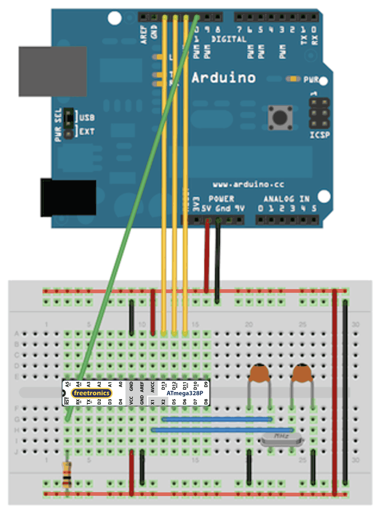 Help burning bootloader - Programming - Arduino Forum Help burning bootloader - Programming - Arduino Forum