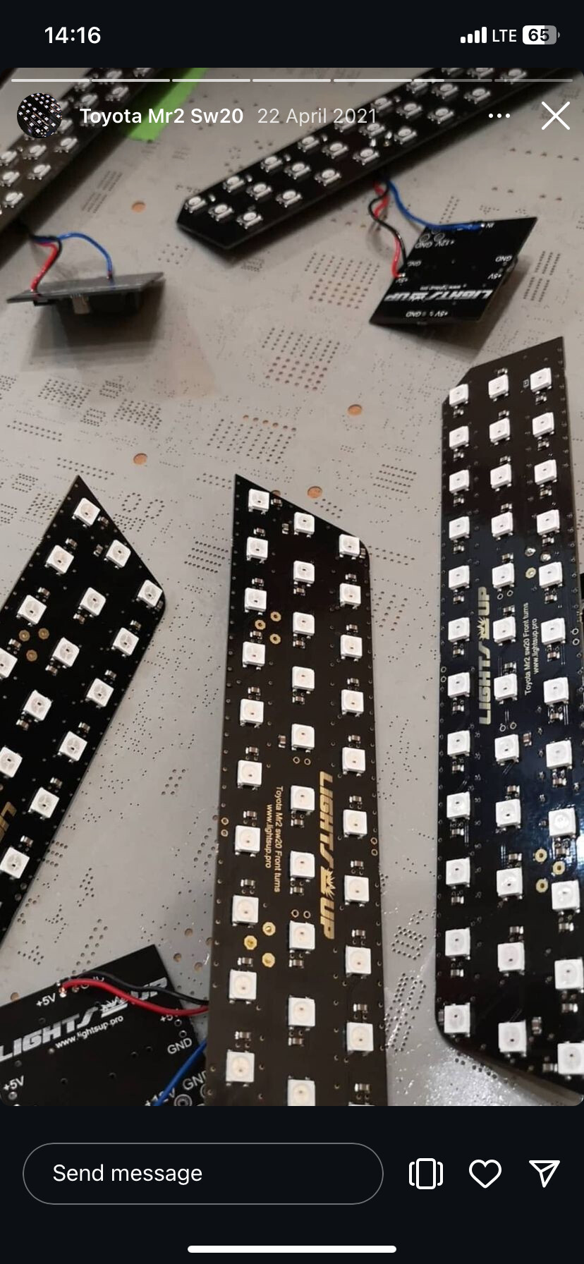 How to make custom animated LEDs strobe fog lights? (offroad / showoff ...