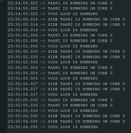 Esp32 - getting to the core of the task - Page 21 - Bar Sport - Arduino Forum