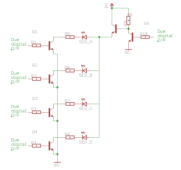 7-segment design safe for Due outputs? - Due - Arduino Forum