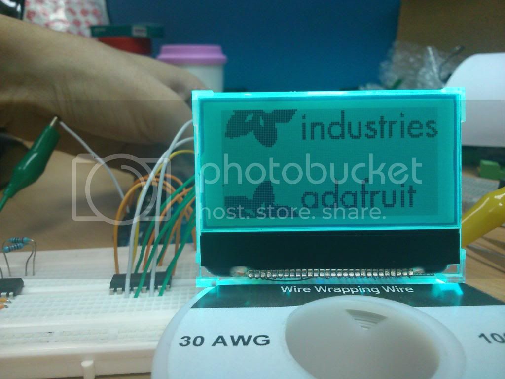 Displaytech 64128K with ST7565 driver - Displays - Arduino Forum