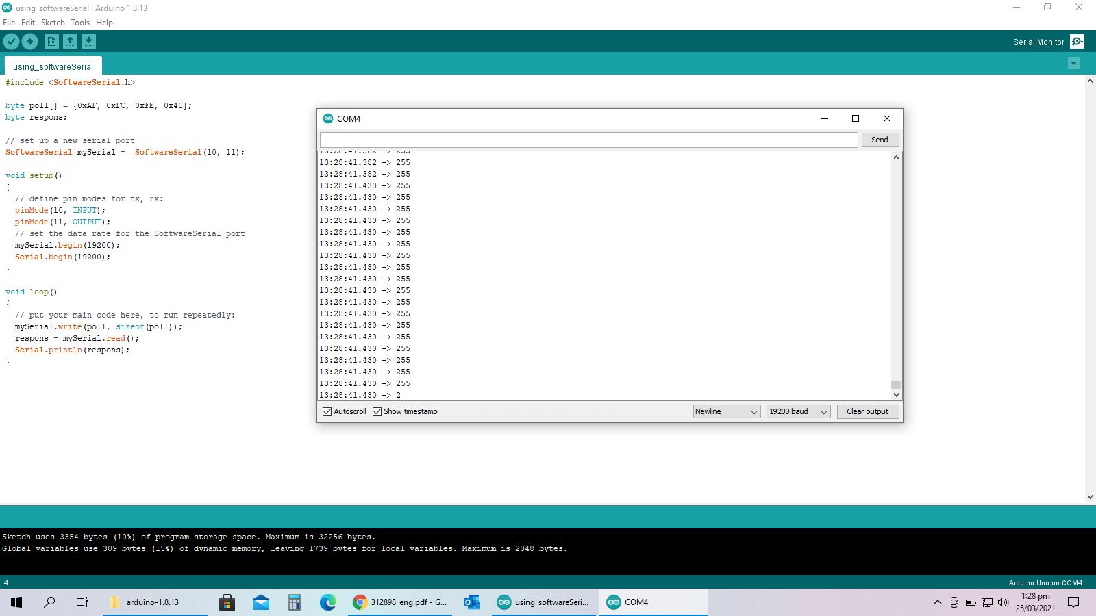 Ultrasonic sensor UCC4000-50GK-B26-8MOL - Sensors - Arduino Forum