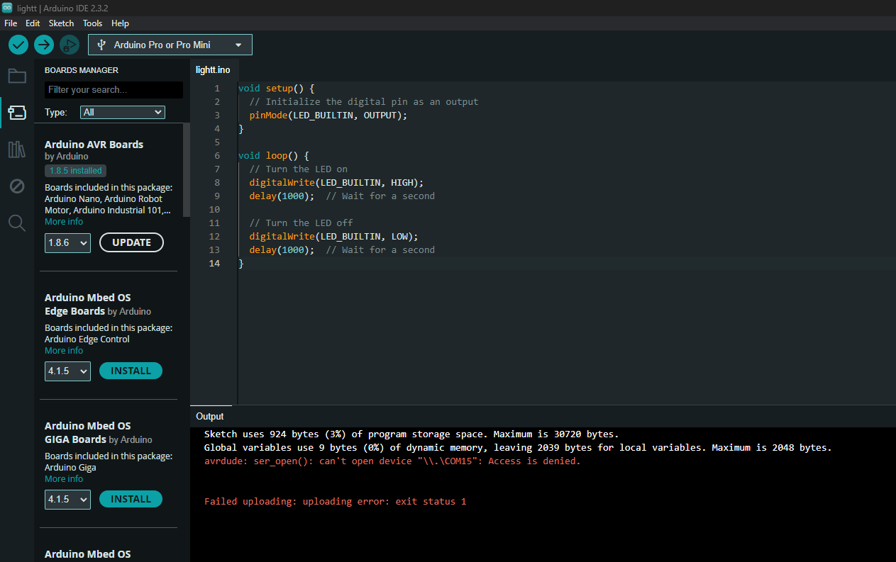 ARDuino is not taking any code i give it - Avrdude, stk500, Bootloader issues - Arduino Forum