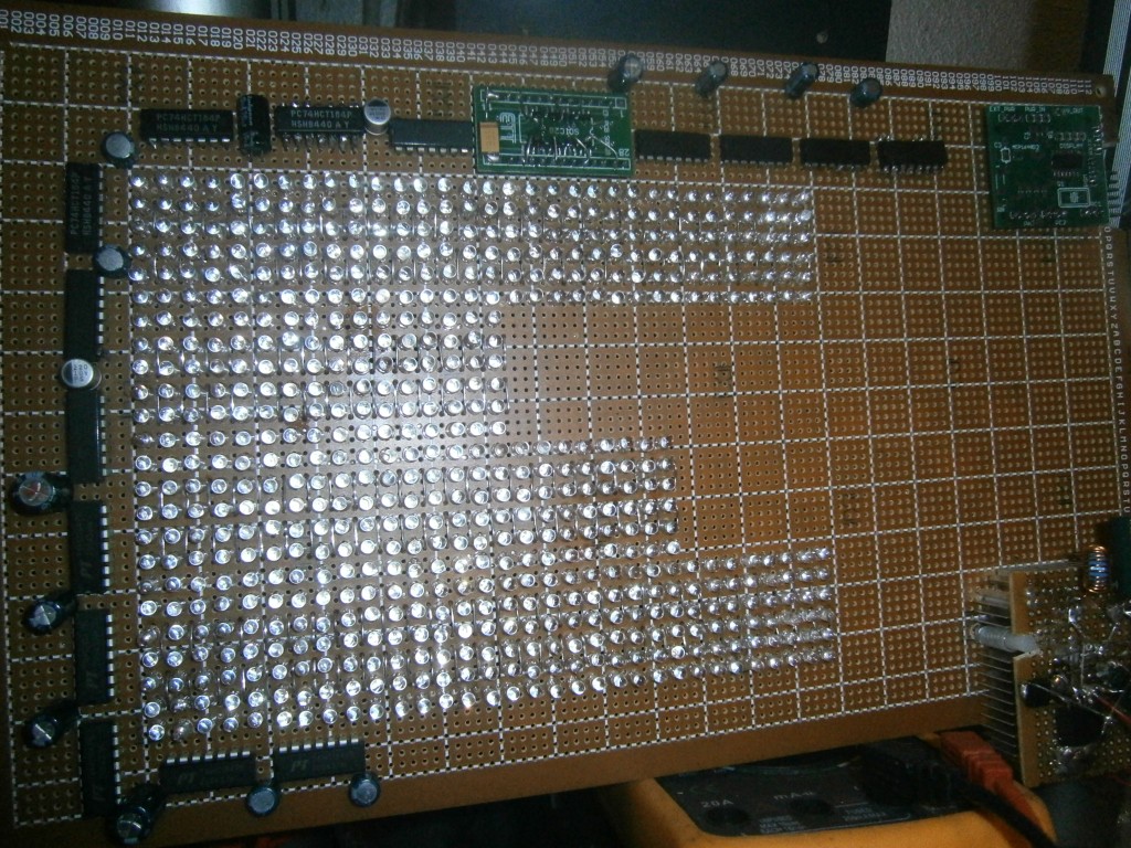 big LED matrix, 32 x 24 LEDs - Showcase - Arduino Forum