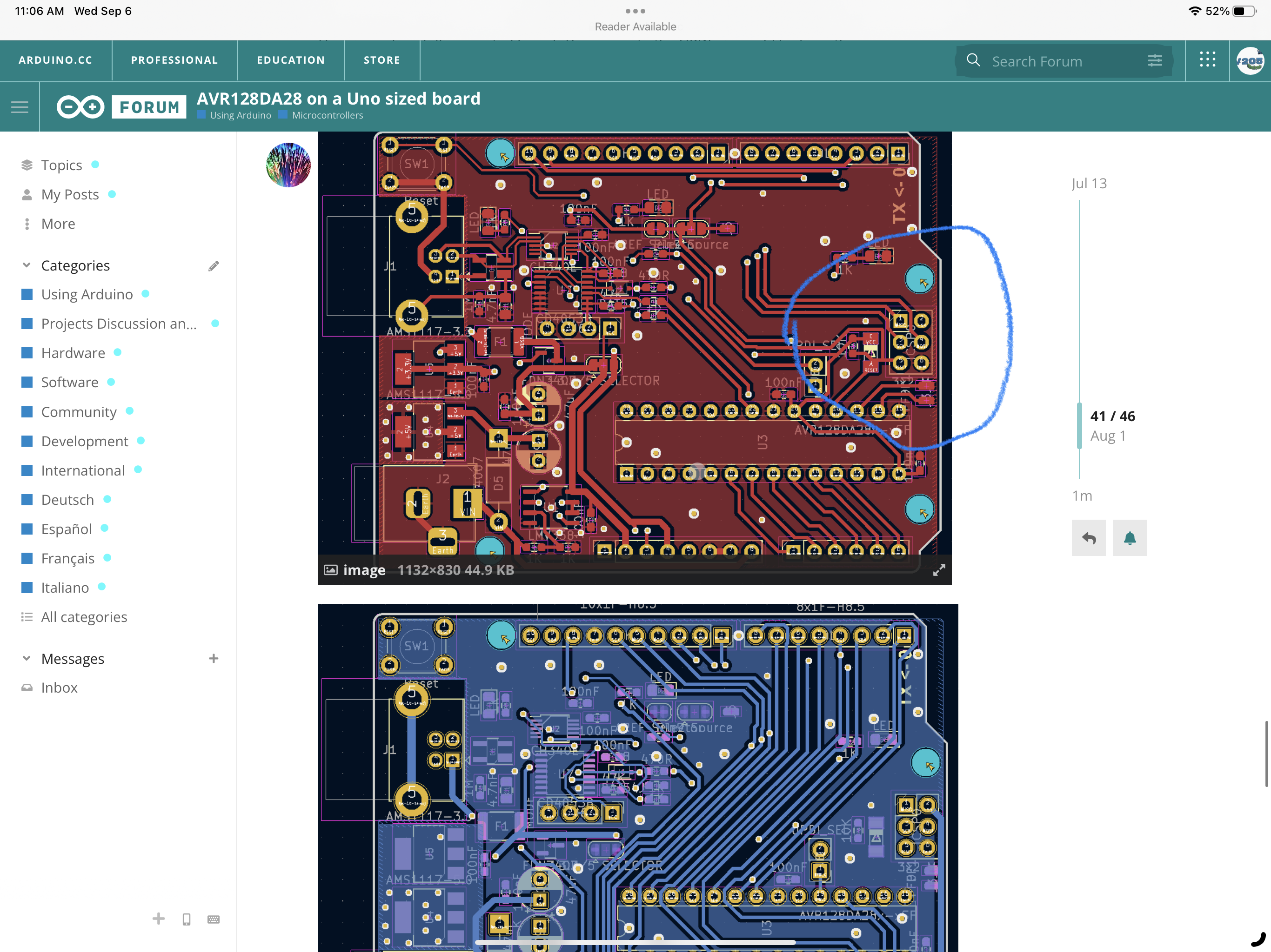 AVR128DA28 on a Uno sized board - Page 3 - 3rd Party Boards - Arduino Forum